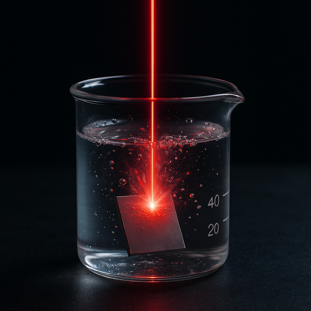 Laser Ablation Synthesis in Solution (LASiS) | Watson Laser Lab